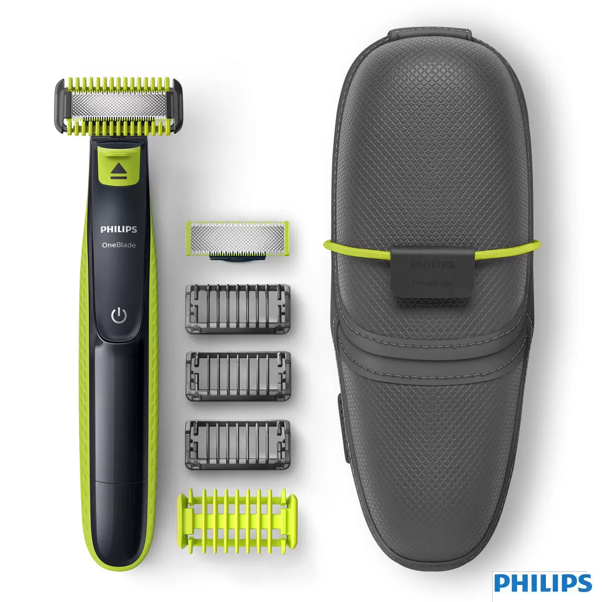 Philips One Blade Face and Body Gift Set with 3x Blade Pack - FAVROS.CO.UK